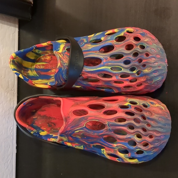 Merrell | Shoes | Merrell Womens Hydro Moc Water Shoe Size 9 Rainbow ...